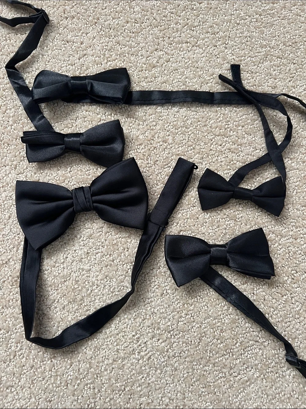 Accessories | Black Mens And Kids Bow Ties And Suspenders Set | Poshmark